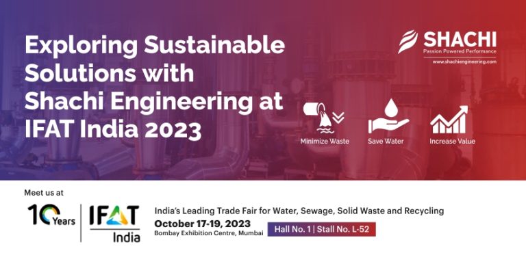 IFAT India, we introduce our “Zero Liquid Discharge Plant” solution